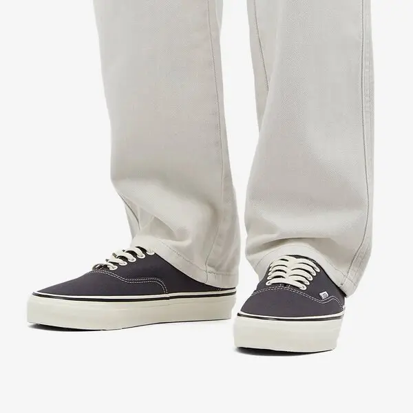Vans Lx Authentic Reissue 44 Sneakers In Duck Canvas Asphalt